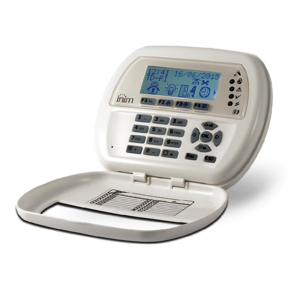 INIM JOY-MAX Teclado LCD. 4 leds. 2 I/O. Lector de proximidad ...